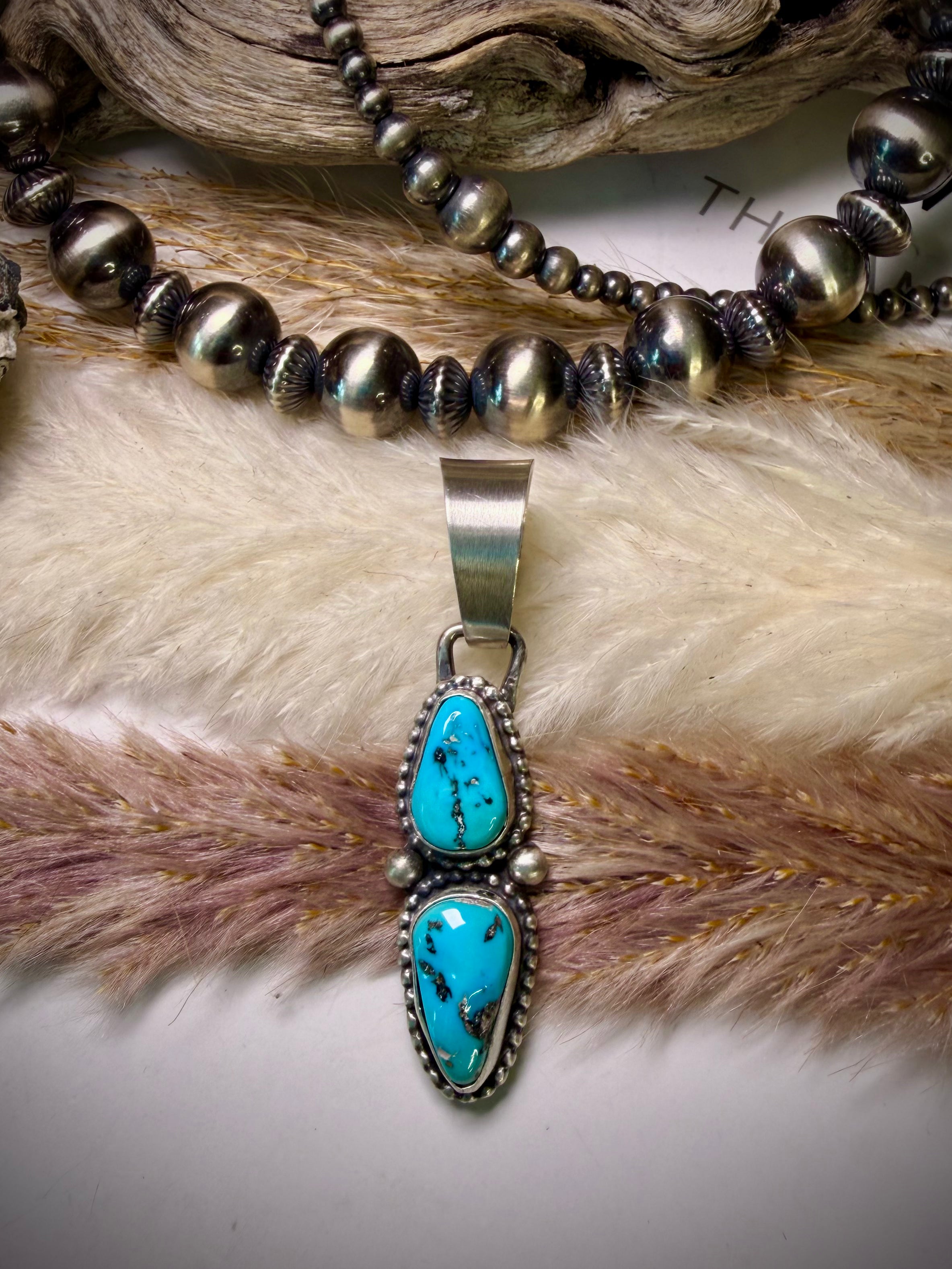 Bobby Johnson Sleeping Beauty Turquoise Pendant – Turquoise In Style